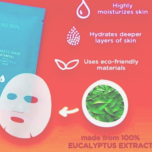 Nuskin | Skincare | Nuskin Ultimate Mask Waterful 8 Masks Nib | Poshmark